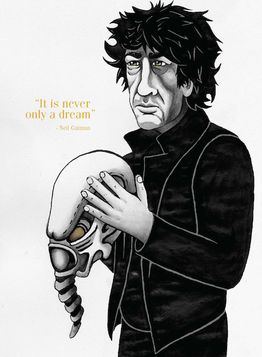 Neil Gaiman Illustrations The Folio Society Presents New Edition Of
