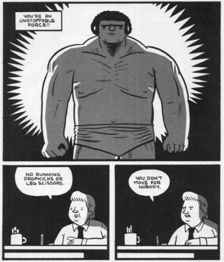 Andre the Giant is BIG! – Illustration Concentration