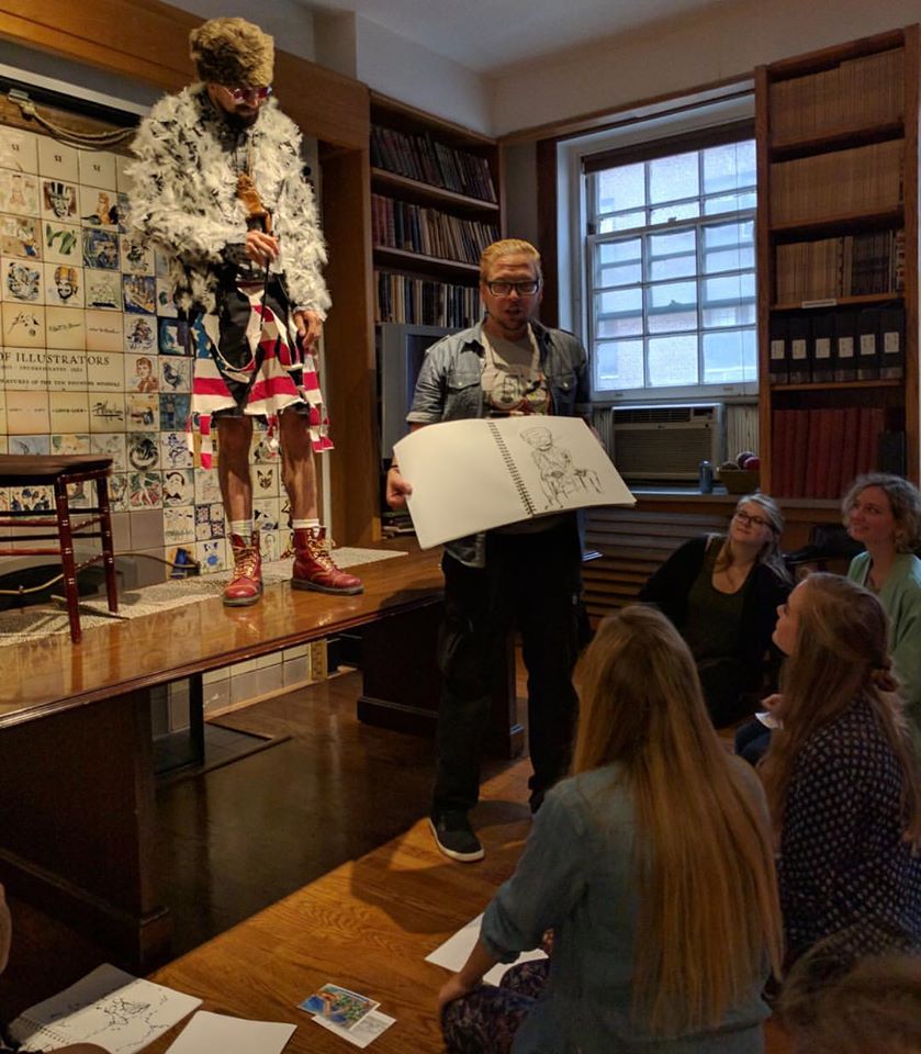 Gonzo Sketching with the Great Ted Michalowski – Illustration Concentration